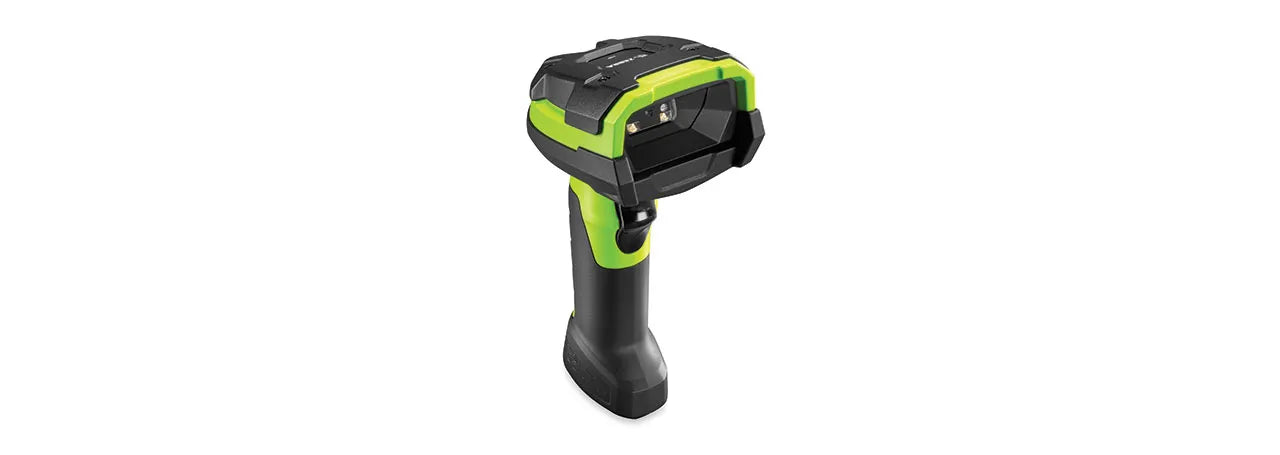 Zebra DS3608-HP Rugged USB Barcode Scanner Kit - Green, Vibration Moto ...